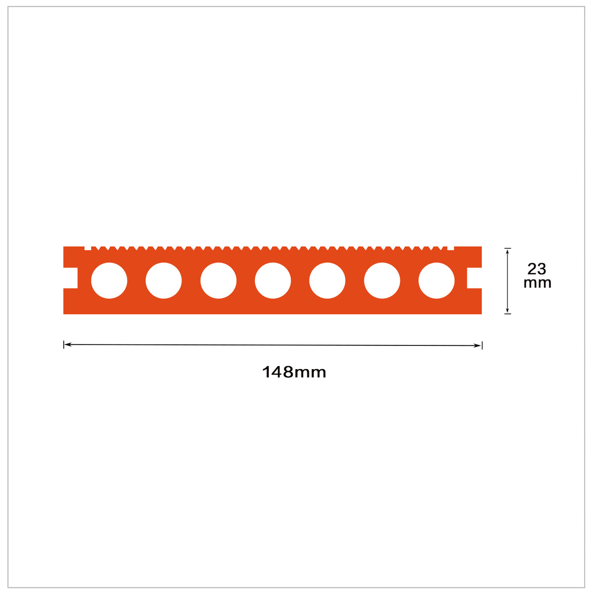 Outdoor WPC Composite Decking Board