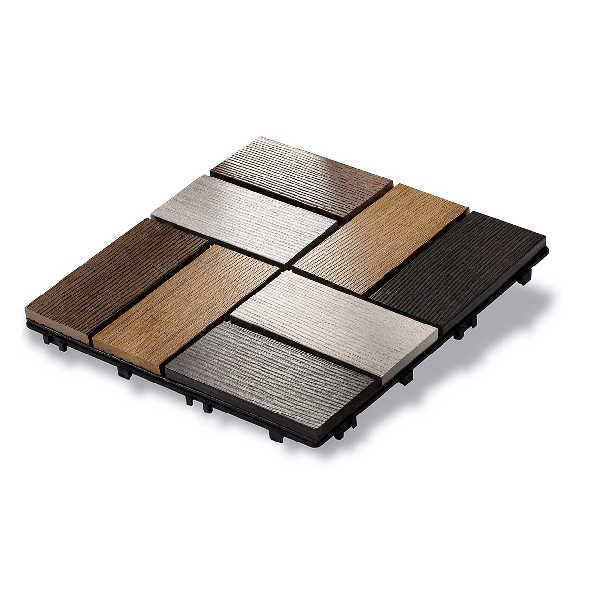 1x DIY WATSUN 3rd Gen WPC [Wooden Plastic Composite] Interlocking Deck
