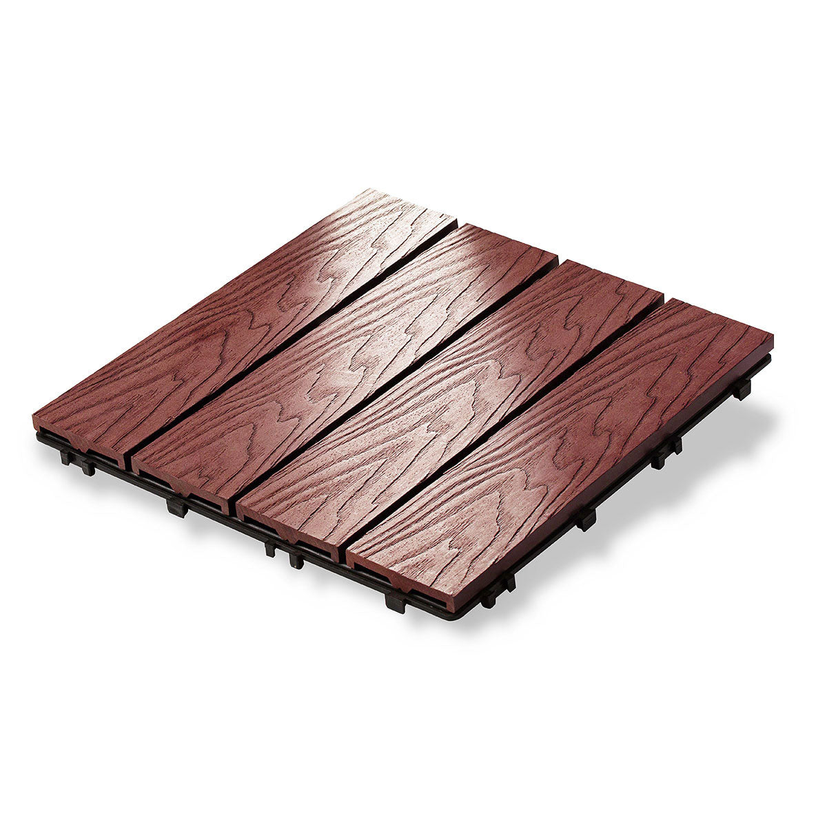 DIY WATSUN 3rd Gen WPC Interlocking Decking Tiles Garden Flooring ...